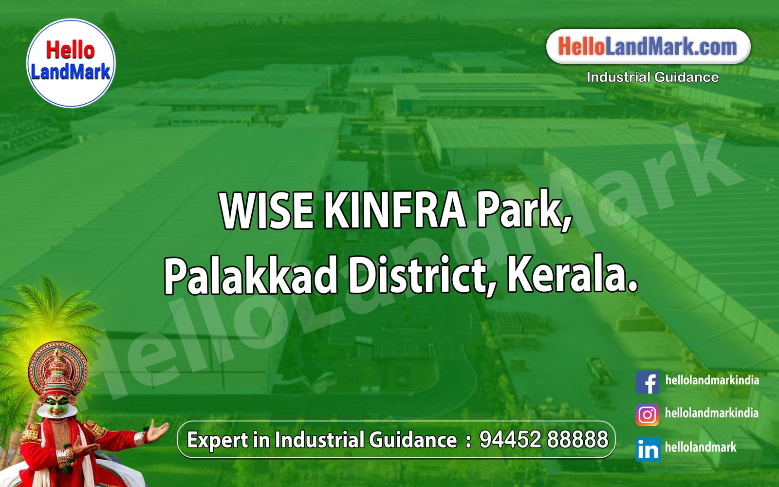 WISE KINFRA Park, Palakkad District, Kerala | HelloLandMark