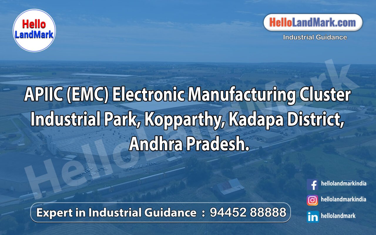 APIIC (EMC) Electronic Manufacturing Cluster Industrial Park, Kopparthy ...