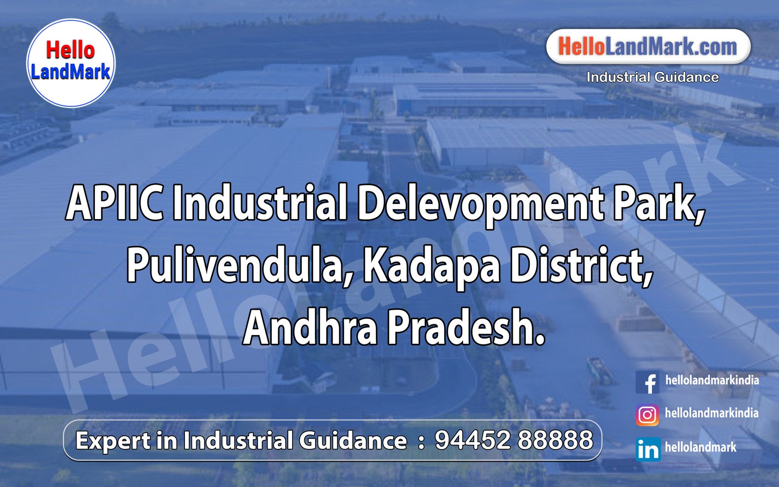 APIIC Industrial Development Park, Pulivendula, Kadapa District, Andhra ...