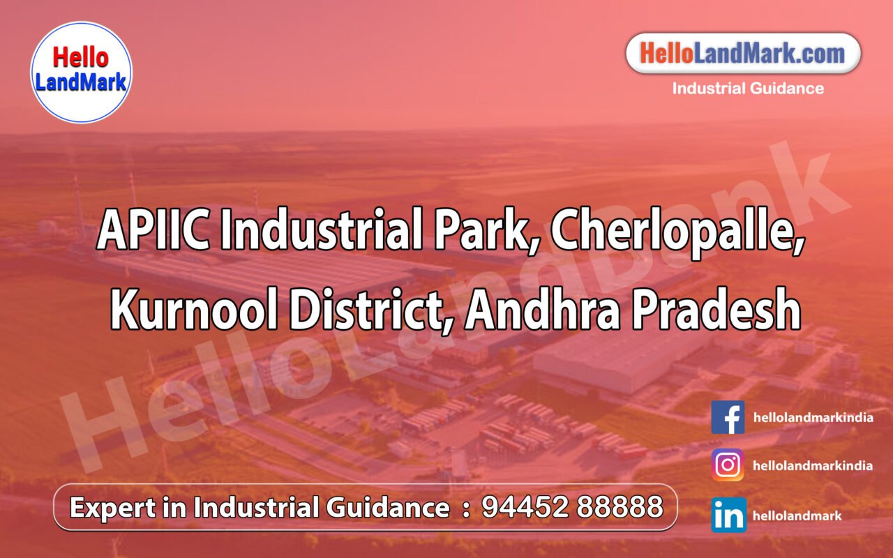 APIIC Industrial Park, Cherlopalle, Kurnool District, Andhra Pradesh ...