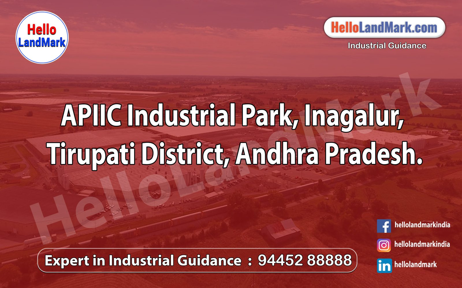 APIIC Industrial Park, Inagalur, Tirupati District, Andhra Pradesh ...