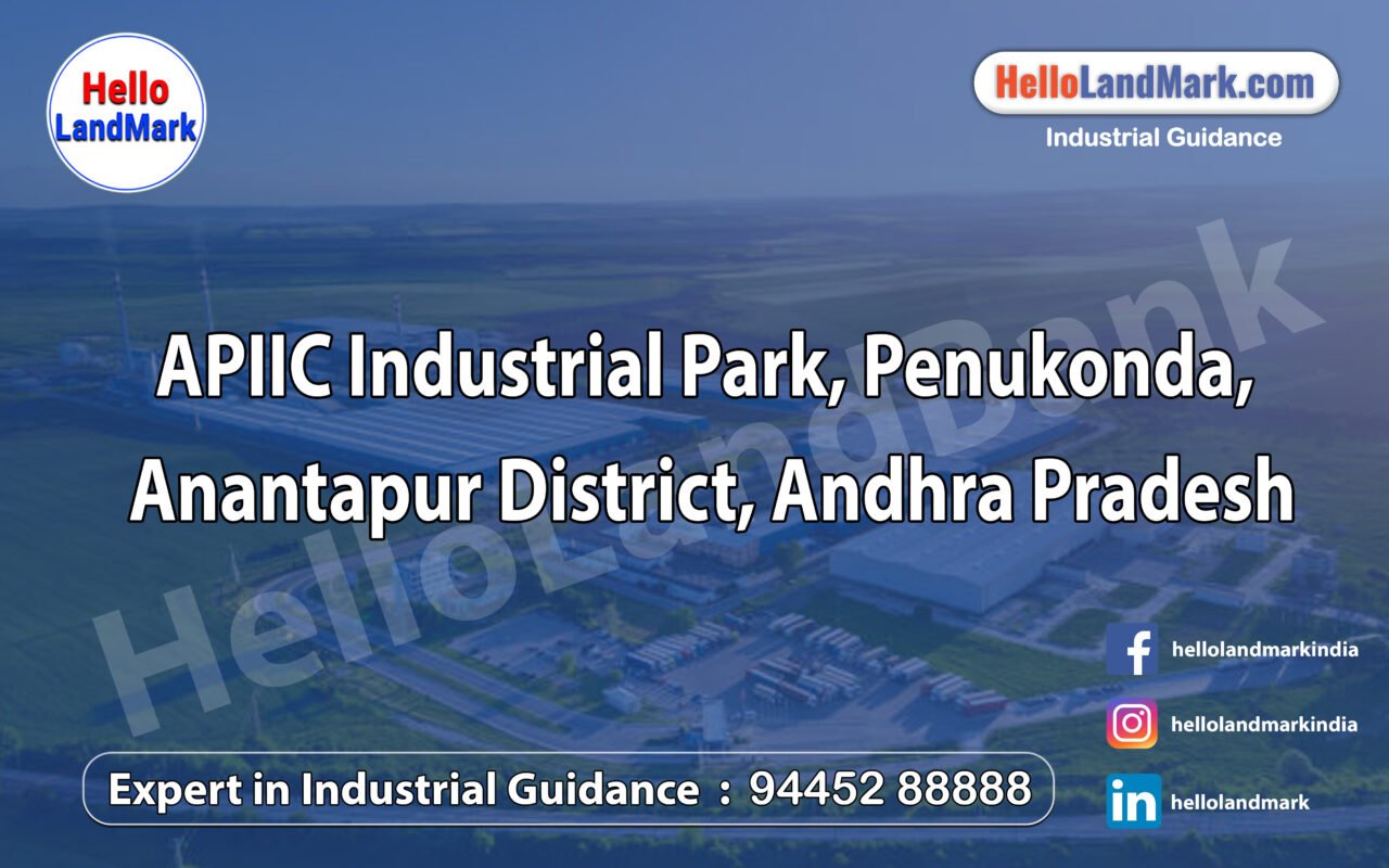 APIIC Industrial Park, Penukonda, Anantapur District, Andhra Pradesh ...