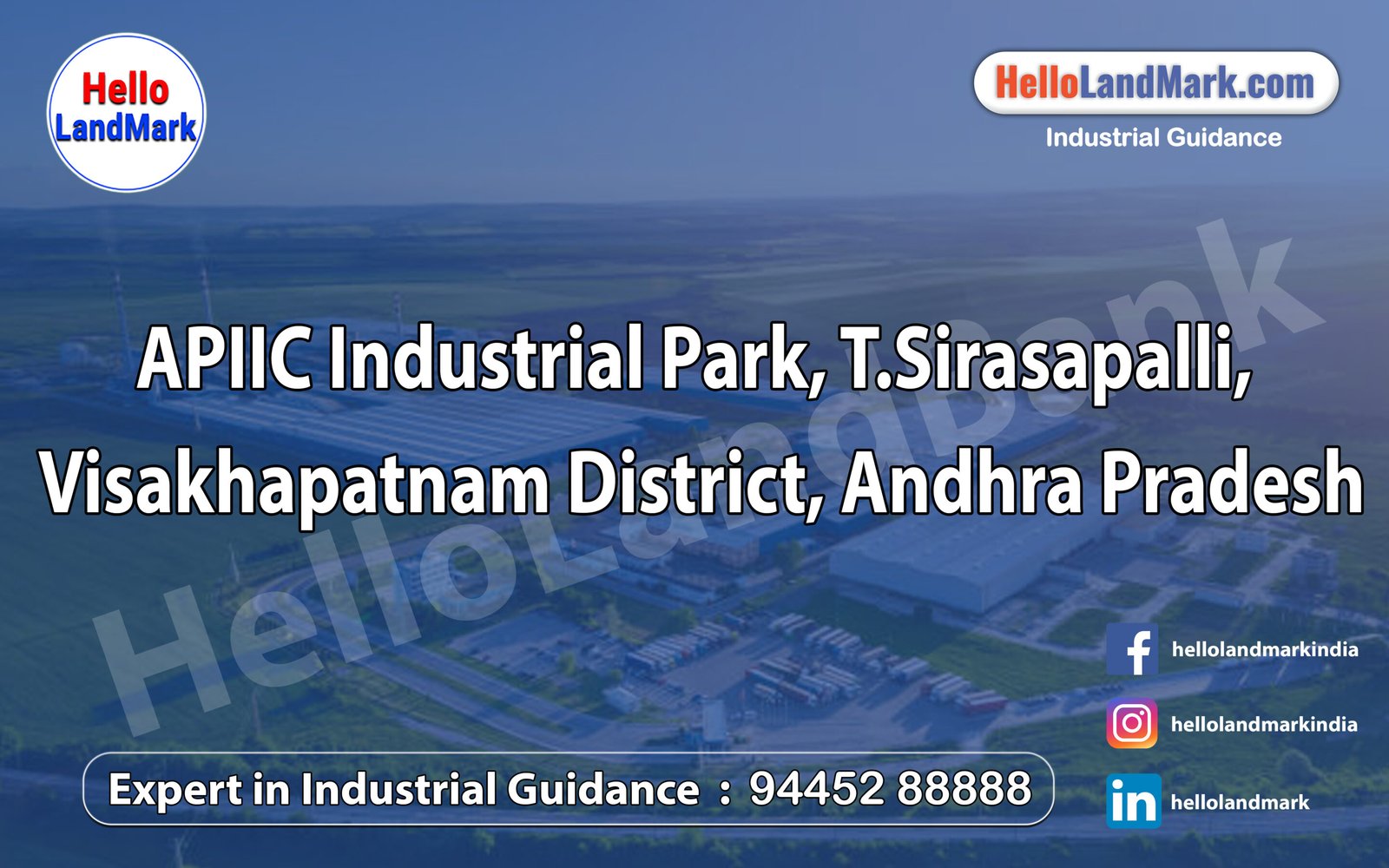 APIIC Industrial Park, T.Sirasapalli, Visakhapatnam District, Andhra ...