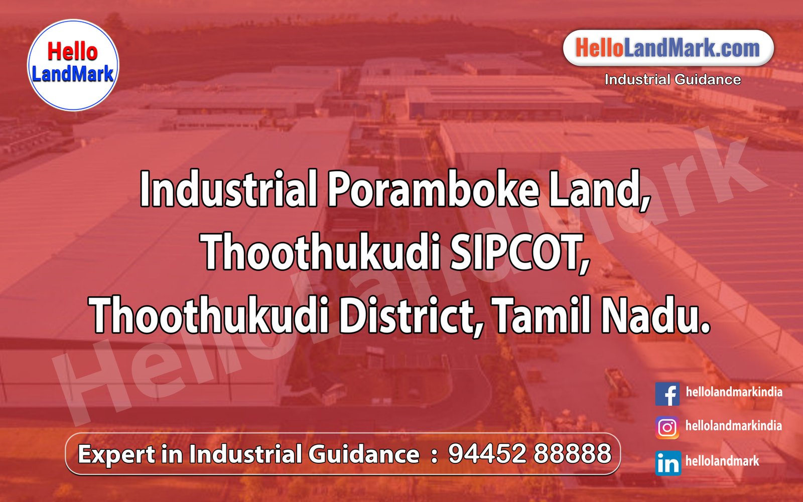 Industrial Poramboke Land, Thoothukudi SIPCOT, Thoothukudi District ...