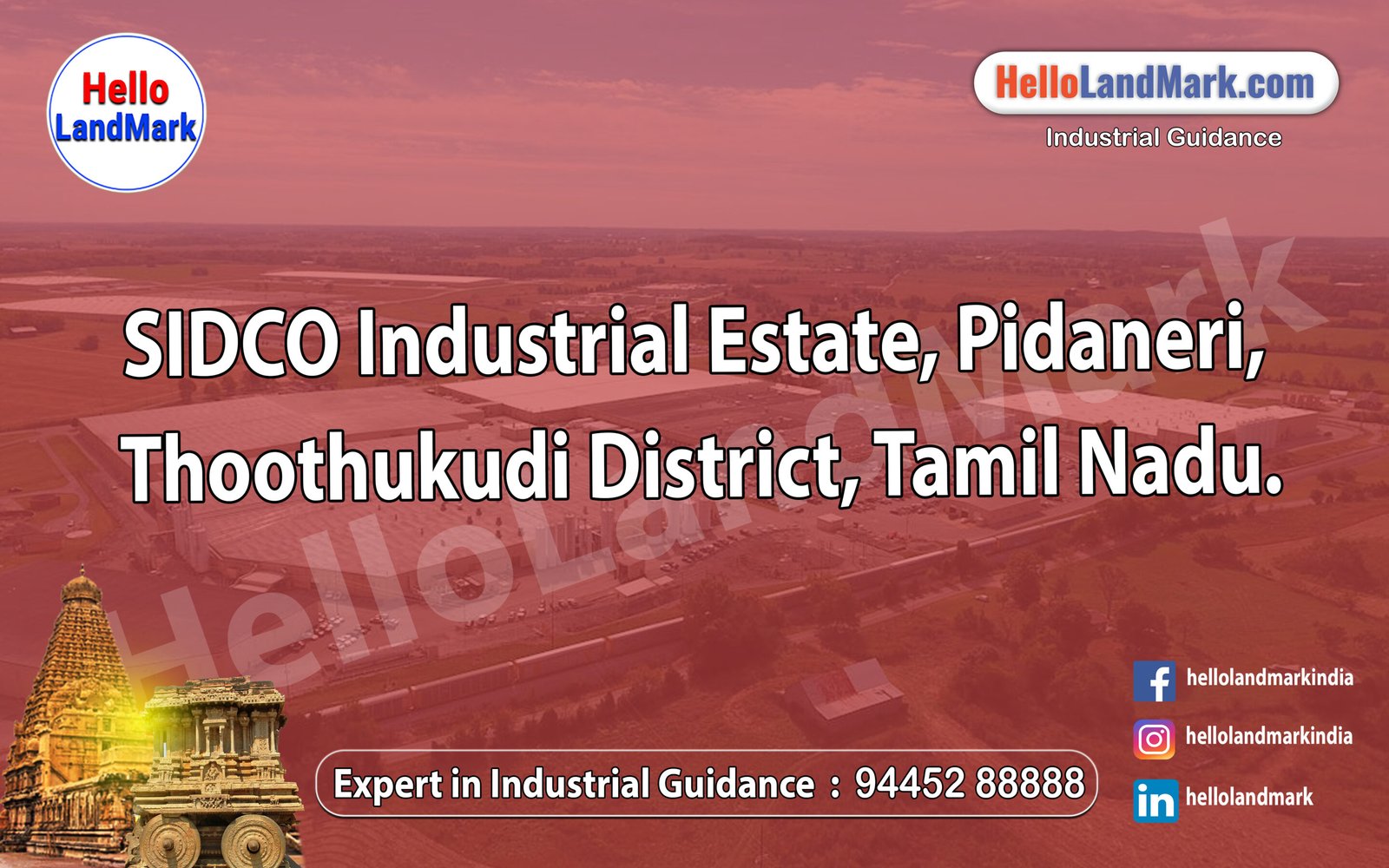 SIDCO Industrial Estate, Pidaneri, Thoothukudi District, Tamil Nadu ...