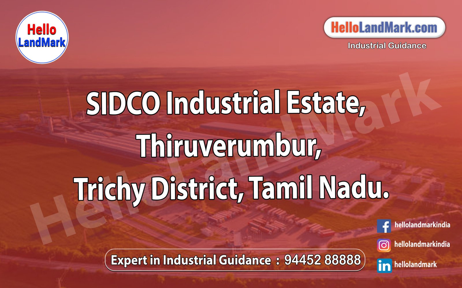 SIDCO Industrial Estate, Thiruverumbur, Trichy District, Tamil Nadu | HelloLandMark