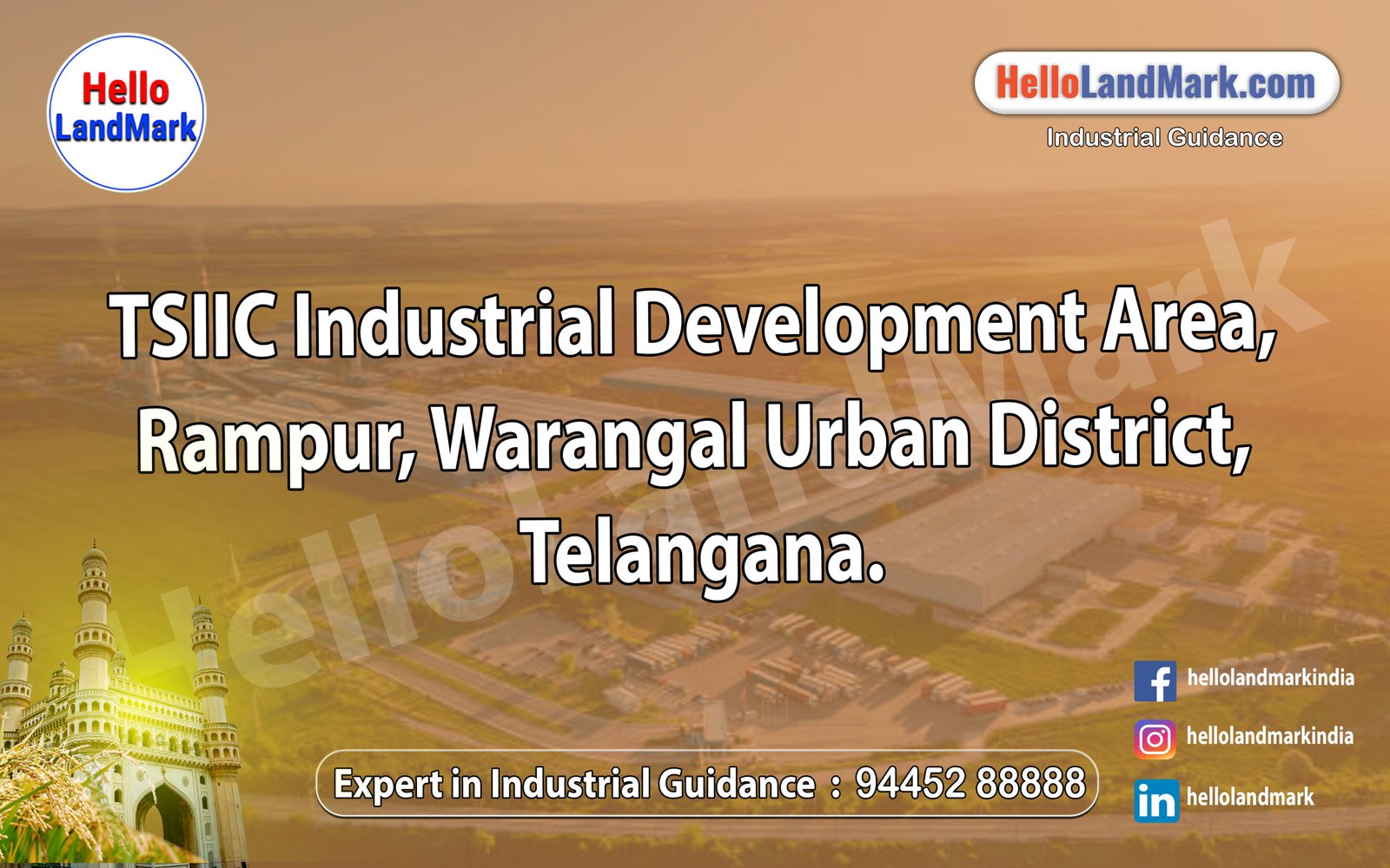 TSIIC Industrial Development Area, Rampur, Warangal Urban District ...